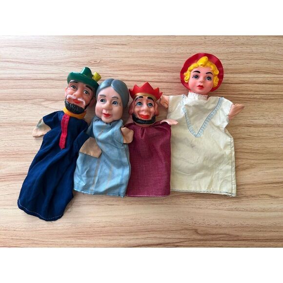 unbranded | Toys | Vintage 6s 70s Germanhand Puppets X4 Fairy Tale ...